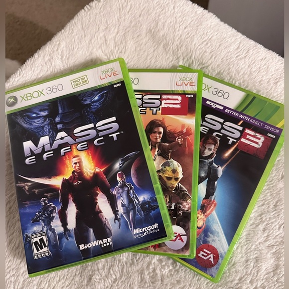 Video Games & Consoles | 3 Mass Effect Titles For The Xbox 36 | Poshmark